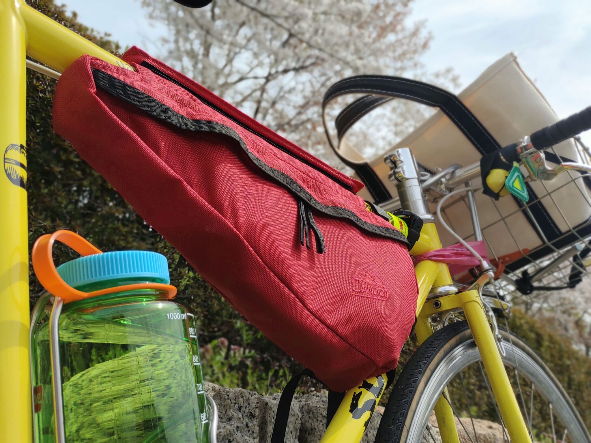 【Jandd】アメリカでオールドスクールなフレームバッグ | くじらサイクル